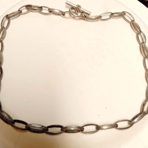 SLANE | Jewelry | Slane Slane Link Sterling Silver Link Necklace | Poshmark